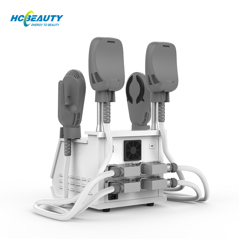 4 Handles Ems Hiemt Sculpt Portable Muscle Stimulator Culpting Body ...