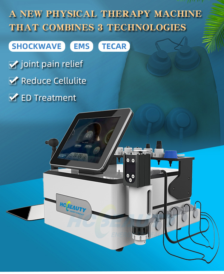 Shockwave Ed Therapy Machine SW14 Pain Relief EMS Shockwave Therapy ...