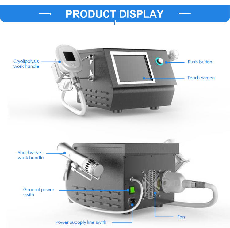Cryo Slimming New Style Cost of Shock Wave Machine for Sale